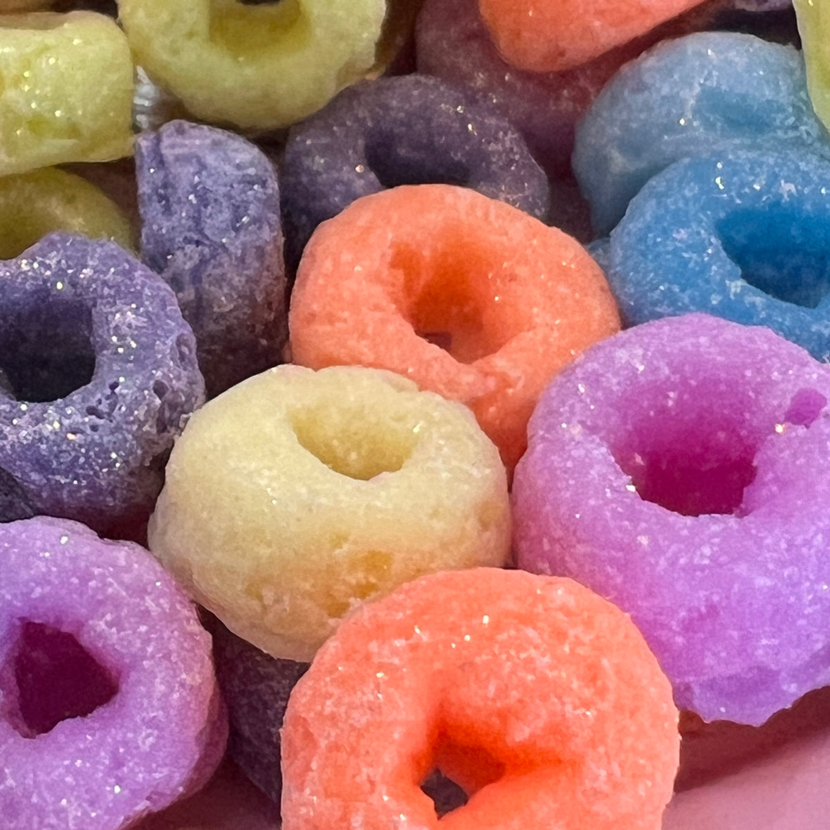 Fruit Loops Soy Wax Embeds Unscented - Candle Making – Fizz Fairy Krazycolours Inc.