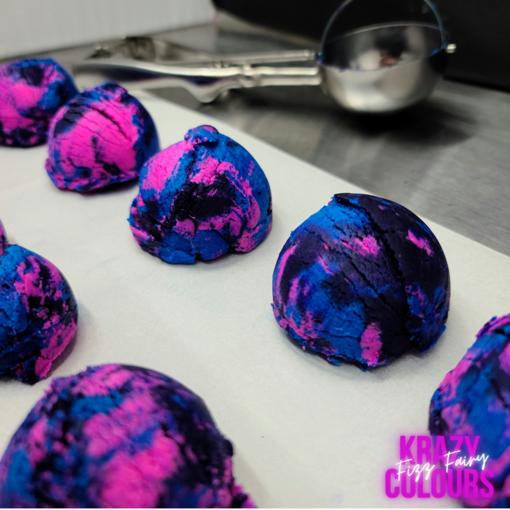 How to make Multicolored Bubble Bath Scoops – Fizz Fairy Krazycolours Inc.