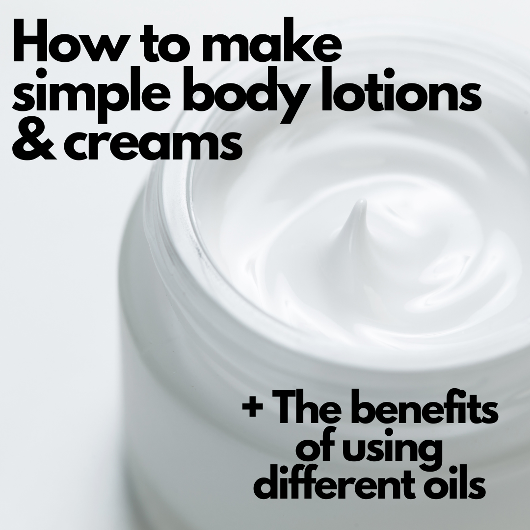 How to Make Simple Lotions and Creams From Scratch With any Oil – Fizz ...