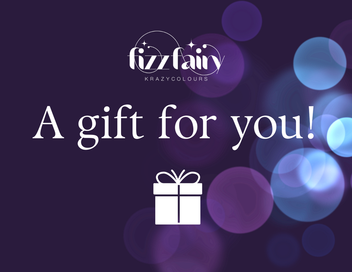 Fizz Fairy Gift Card – Fizz Fairy Krazycolours Inc.