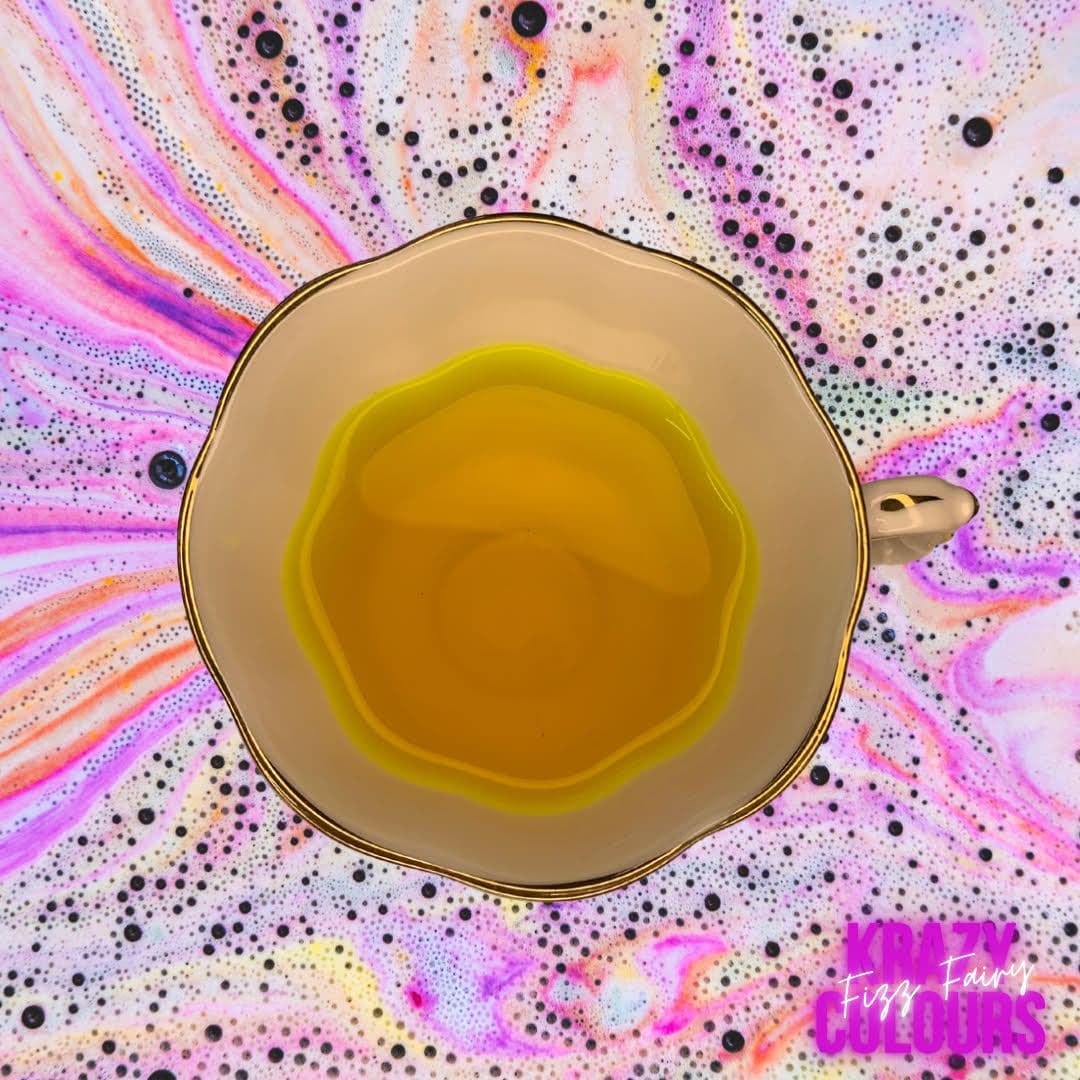 Krazycolours fluorescent yellow – Fizz Fairy Krazycolours Inc.