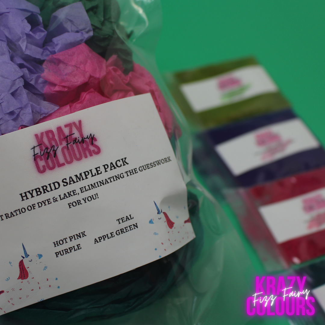 Hybrid Sample Pack – Fizz Fairy Krazycolours Inc.